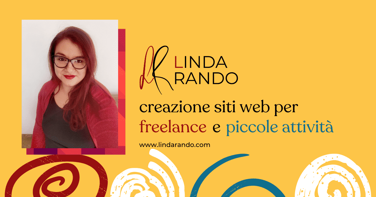 Chi sono - Linda Rando - Creazione siti web